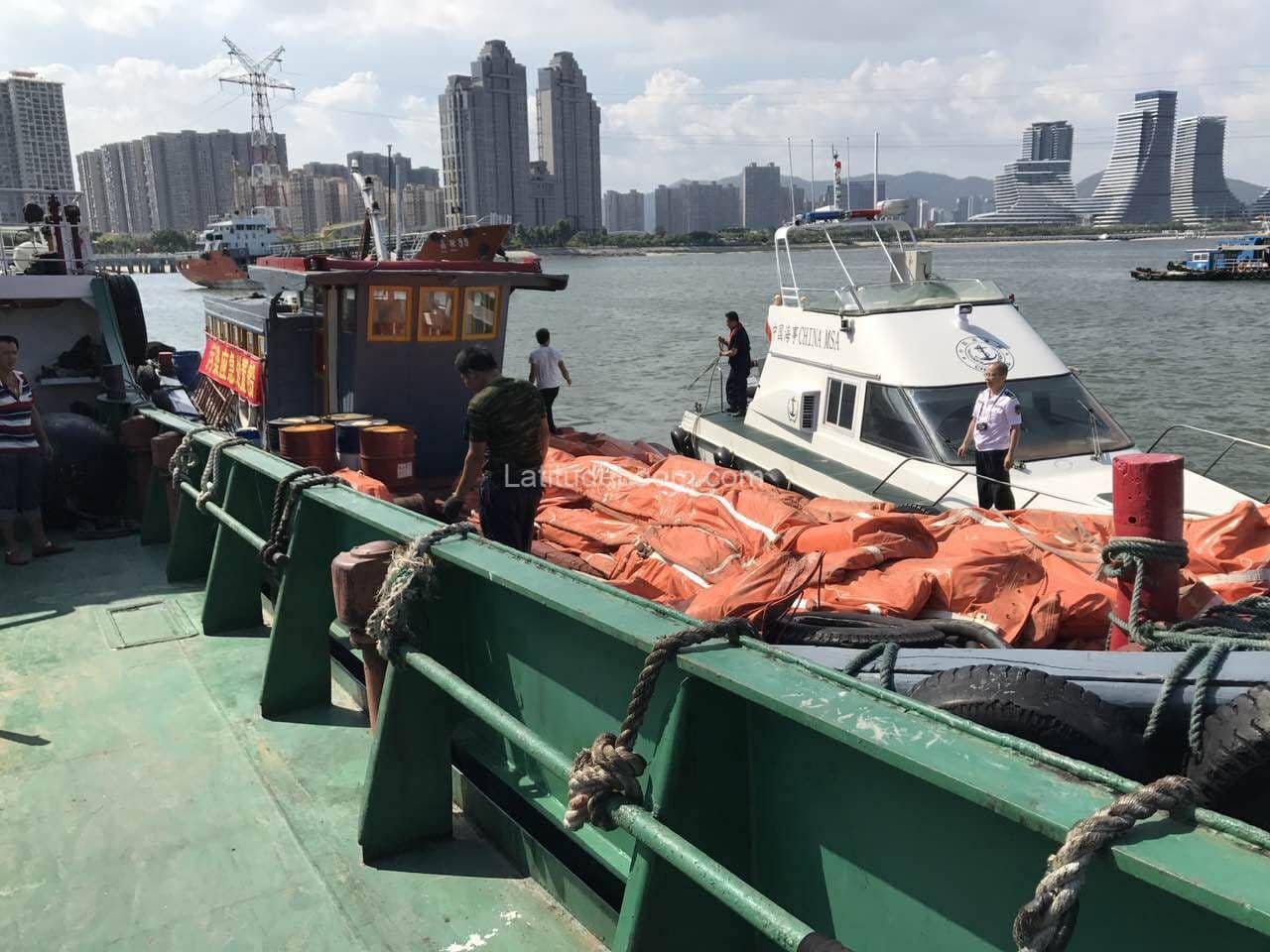 What equipment does the Marine oil spill emergency team need?